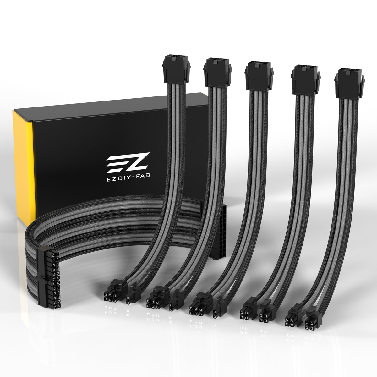 18AWG Cable Kit-6 Cables – EZDIY-FAB