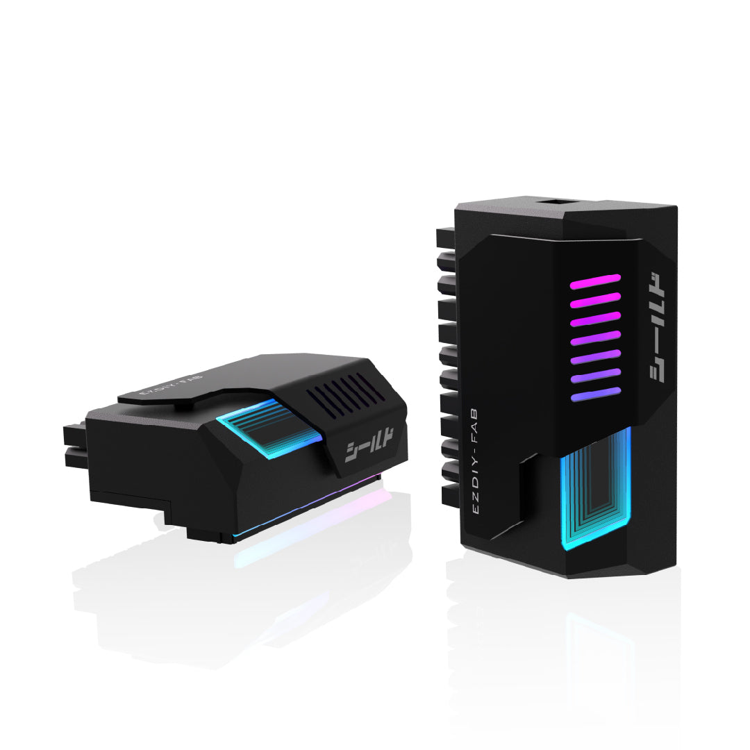 SHIELD 24-pin 90 Degree Angle Adapter with Infinity Mirror – EZDIY-FAB