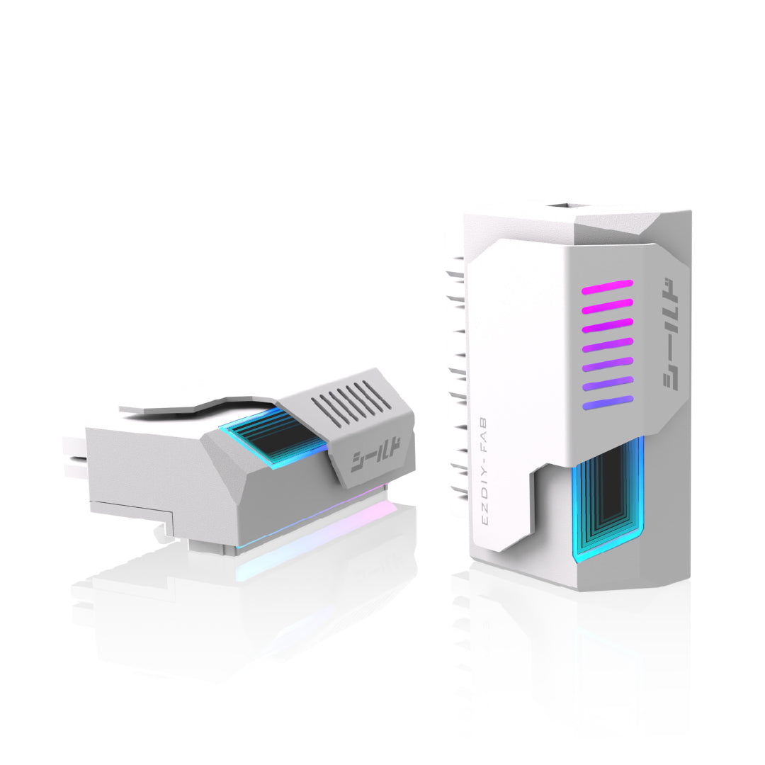 SHIELD 24-pin 90 Degree Angle Adapter with Infinity Mirror – EZDIY-FAB