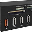 5.25in PC Front Panel Internal Card Reader USB HUB, USB 3.1 Gen2 Type ...
