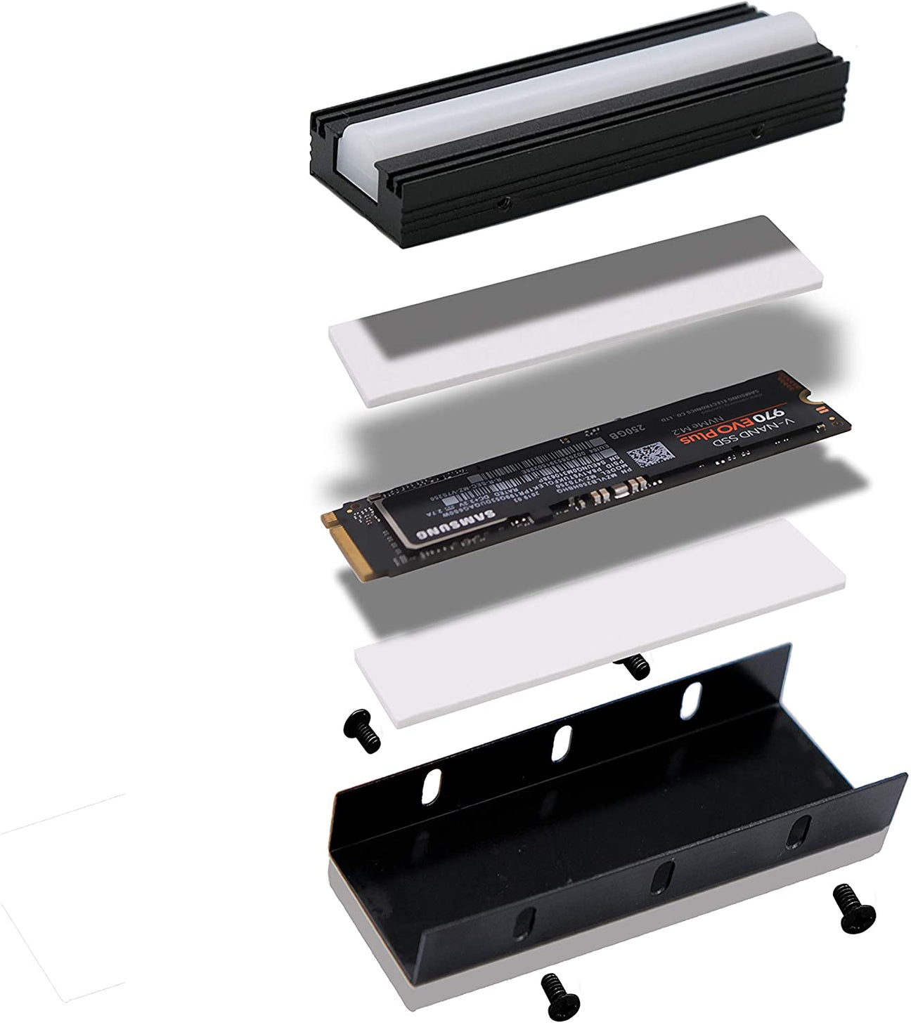 12V RGB SATA NVMe NGFF M.2 SSD Heatsink – EZDIY-FAB