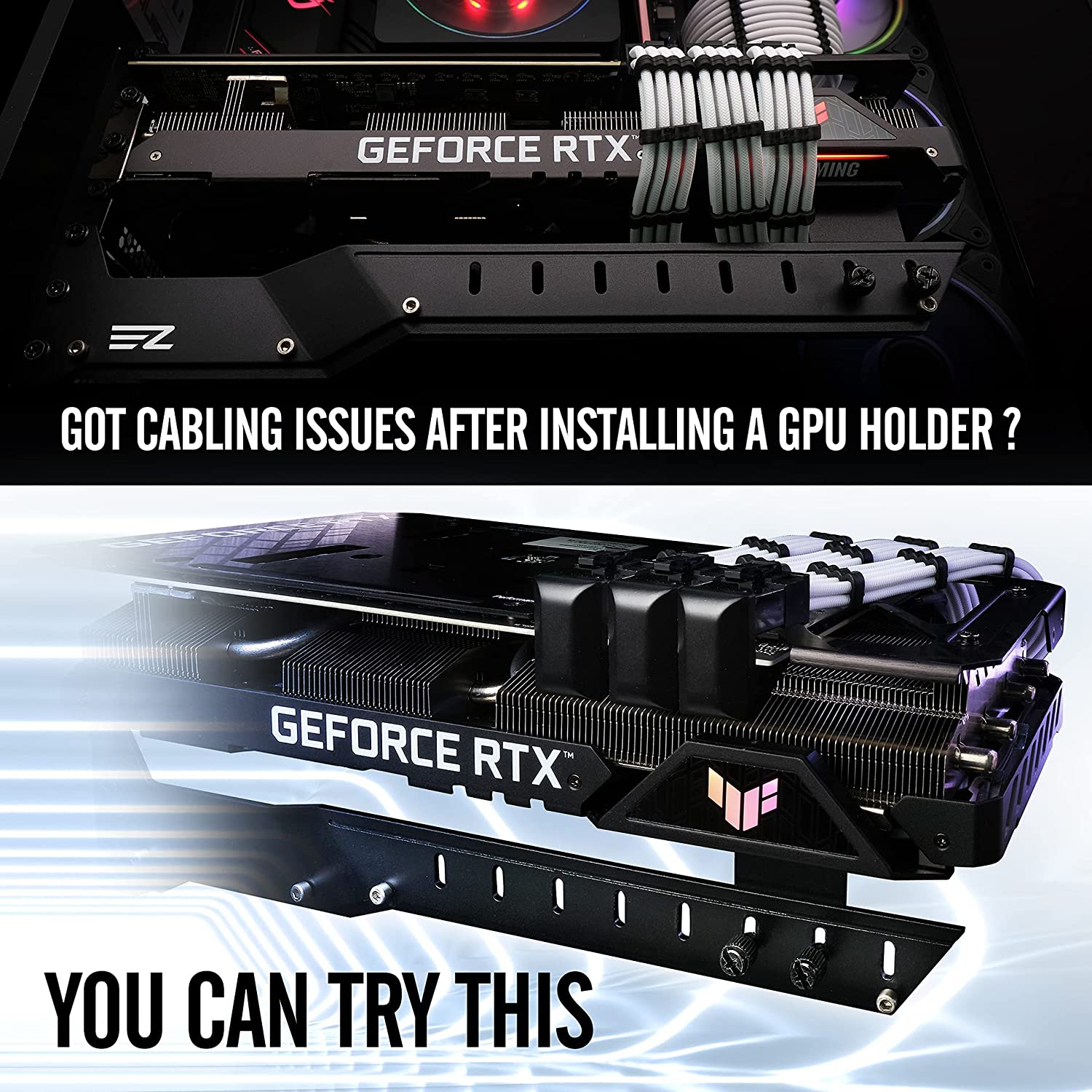 GPU 8 Pin U Turn 180° Connector (Reverse) - 3 PACK – EZDIY-FAB