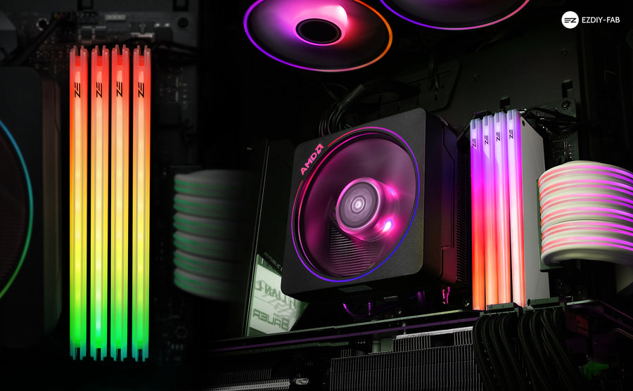 5V ARGB Memory Cooling - 2 PACK – EZDIY-FAB