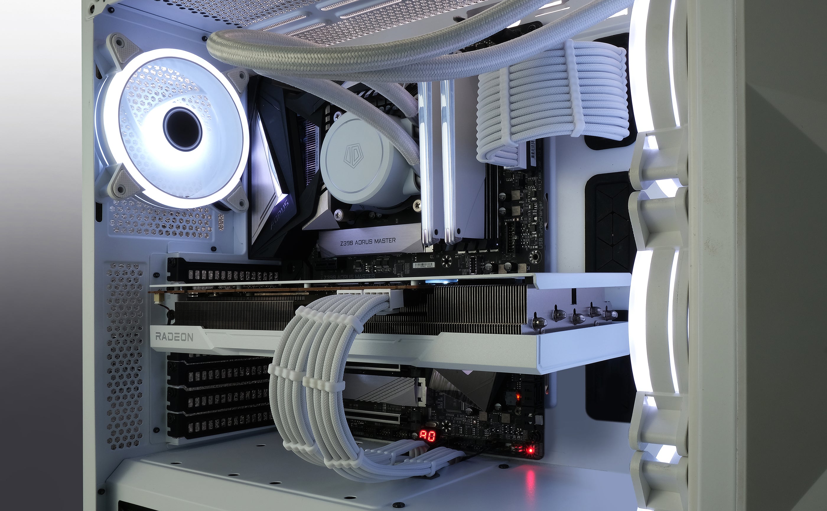 16 AWG NYLON PSU EXTENSION - WHITE CONNECTOR – EZDIY-FAB